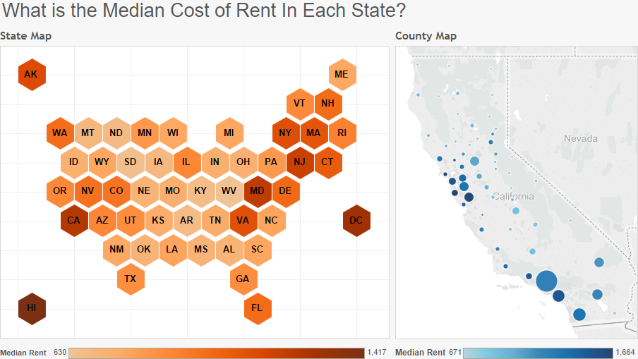 What is the Median Home Value and Cost of Rent In Each State ...